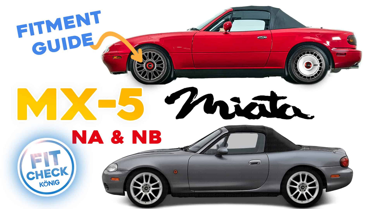 MX-5 Miata (NA/NB) FIT CHECK – Konig Wheels USA